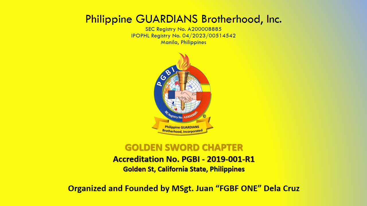 The National President/Chairman - pgbiguardiansonline.net
